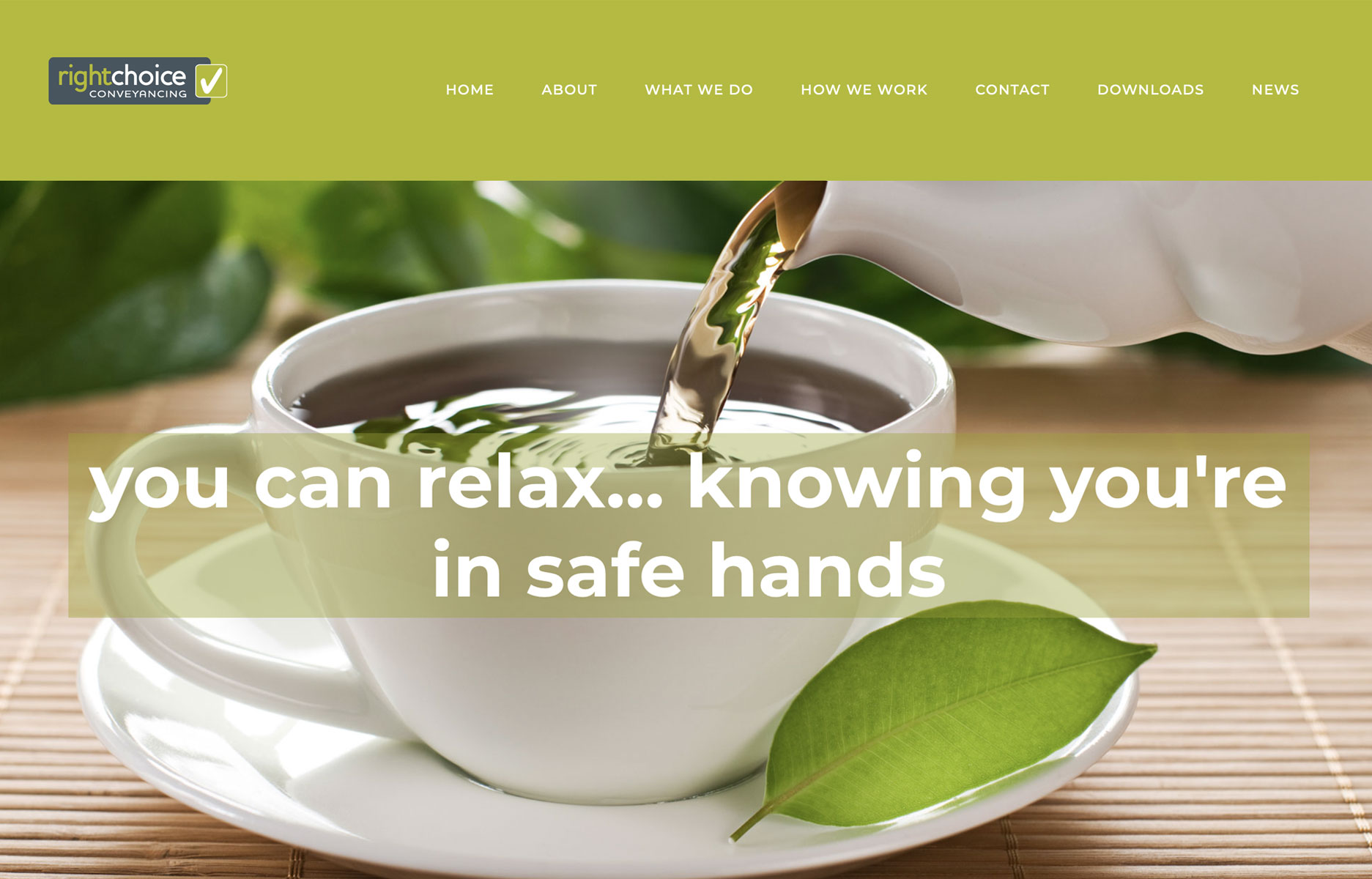 Right Choice Conveyancing | Our Portfolio | Ginger Creative